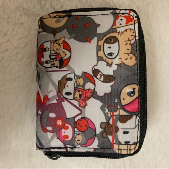 Accessories | Wallet Covered With Adorable Characters | Poshmark